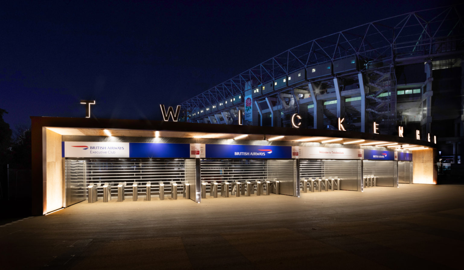 Michael Grubb Studio - Twickenham Stadium Gateways, Twickenham, UK