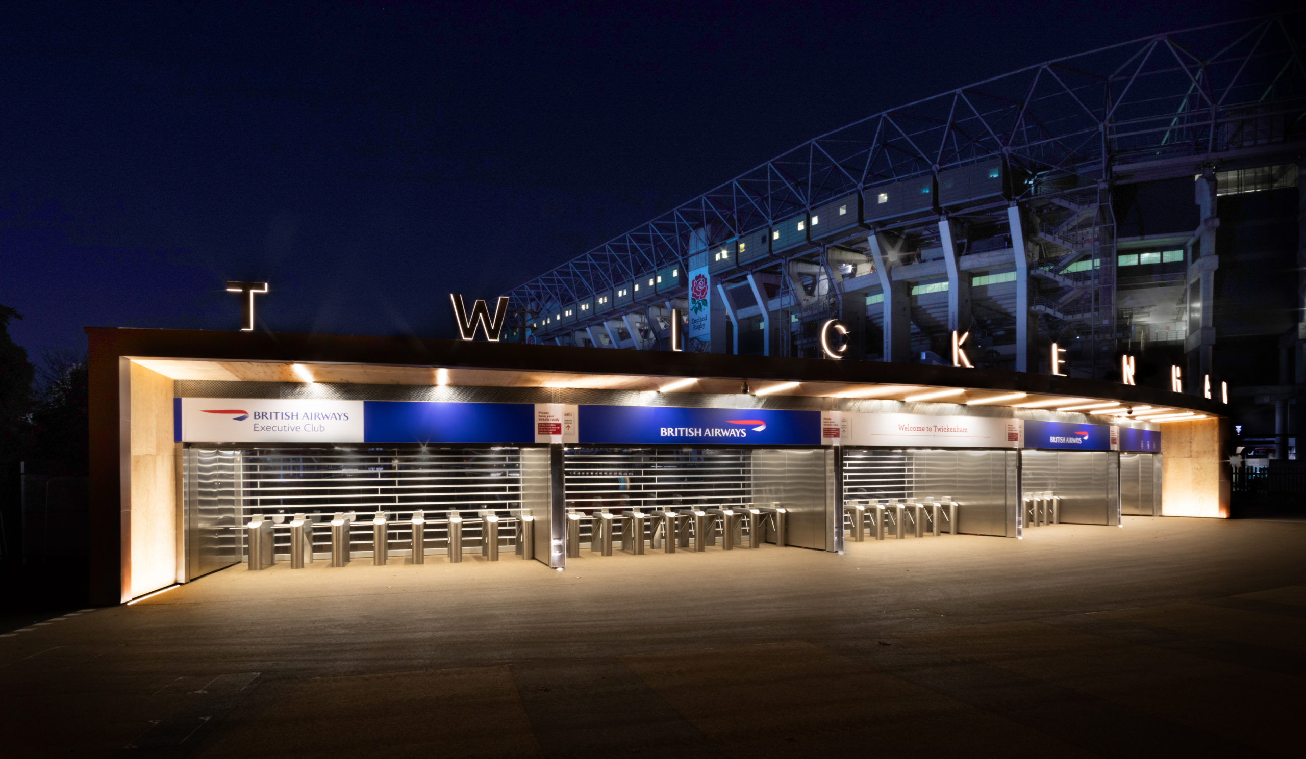 Michael Grubb Studio - Twickenham Stadium Gateways, Twickenham, UK