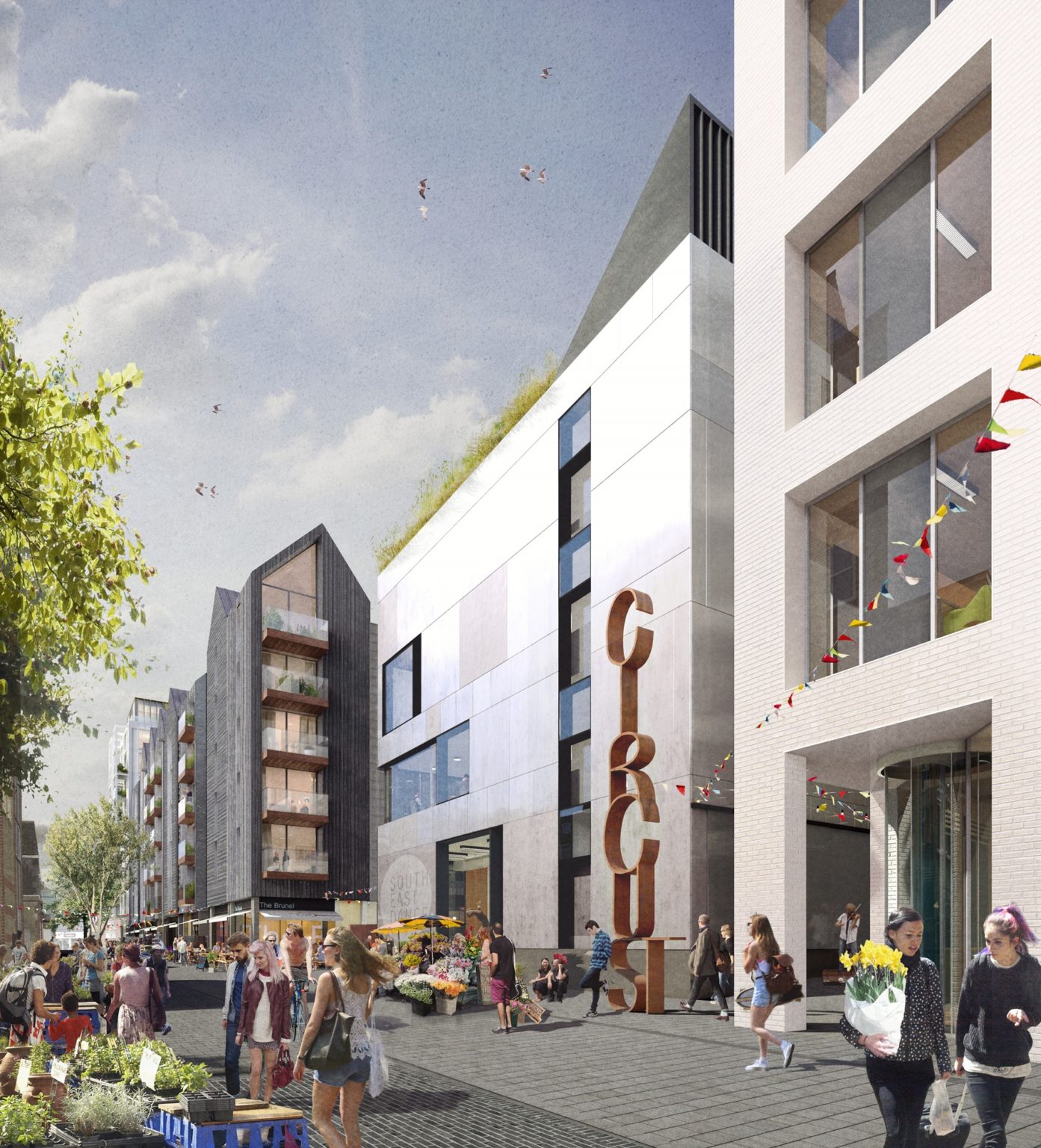 Michael Grubb Studio — Circus Street Development, UK