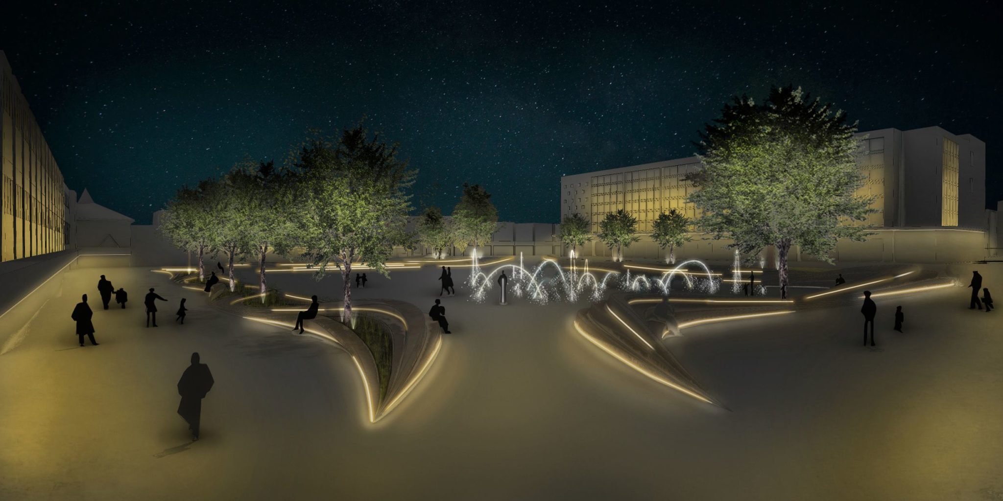 Michael Grubb Studio — Kings Square, Gloucester, UK