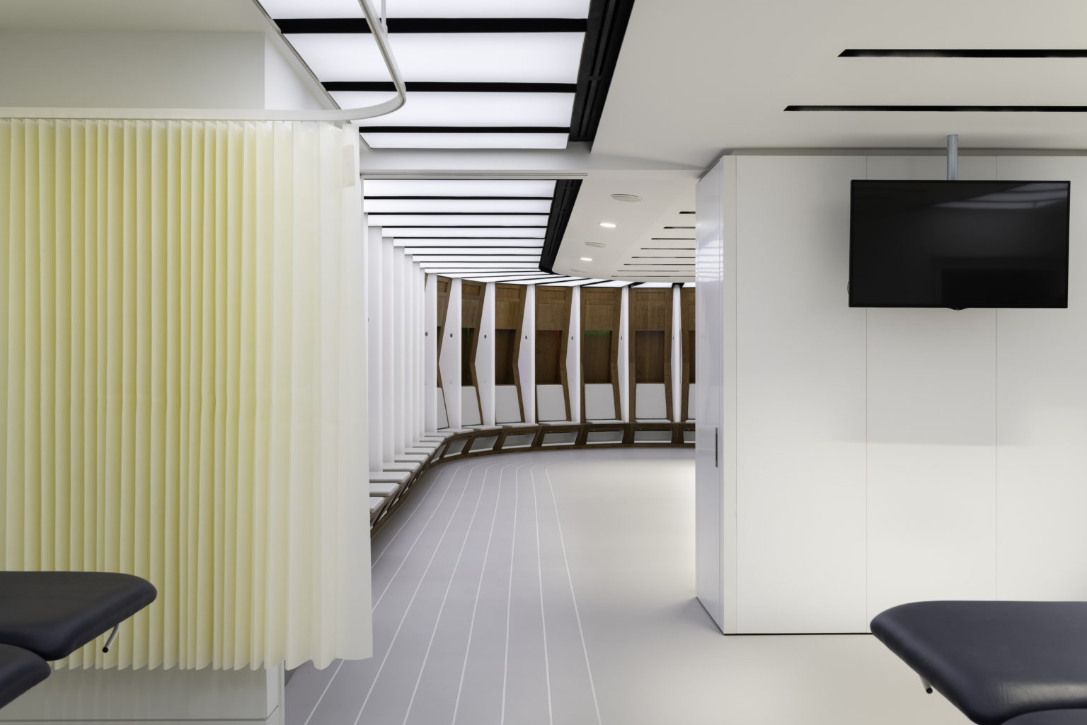 Michael Grubb Studio - Wembley Stadium Changing Facilities, London, UK