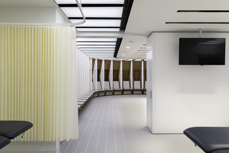 Michael Grubb Studio - Wembley Stadium Changing Facilities, London, UK
