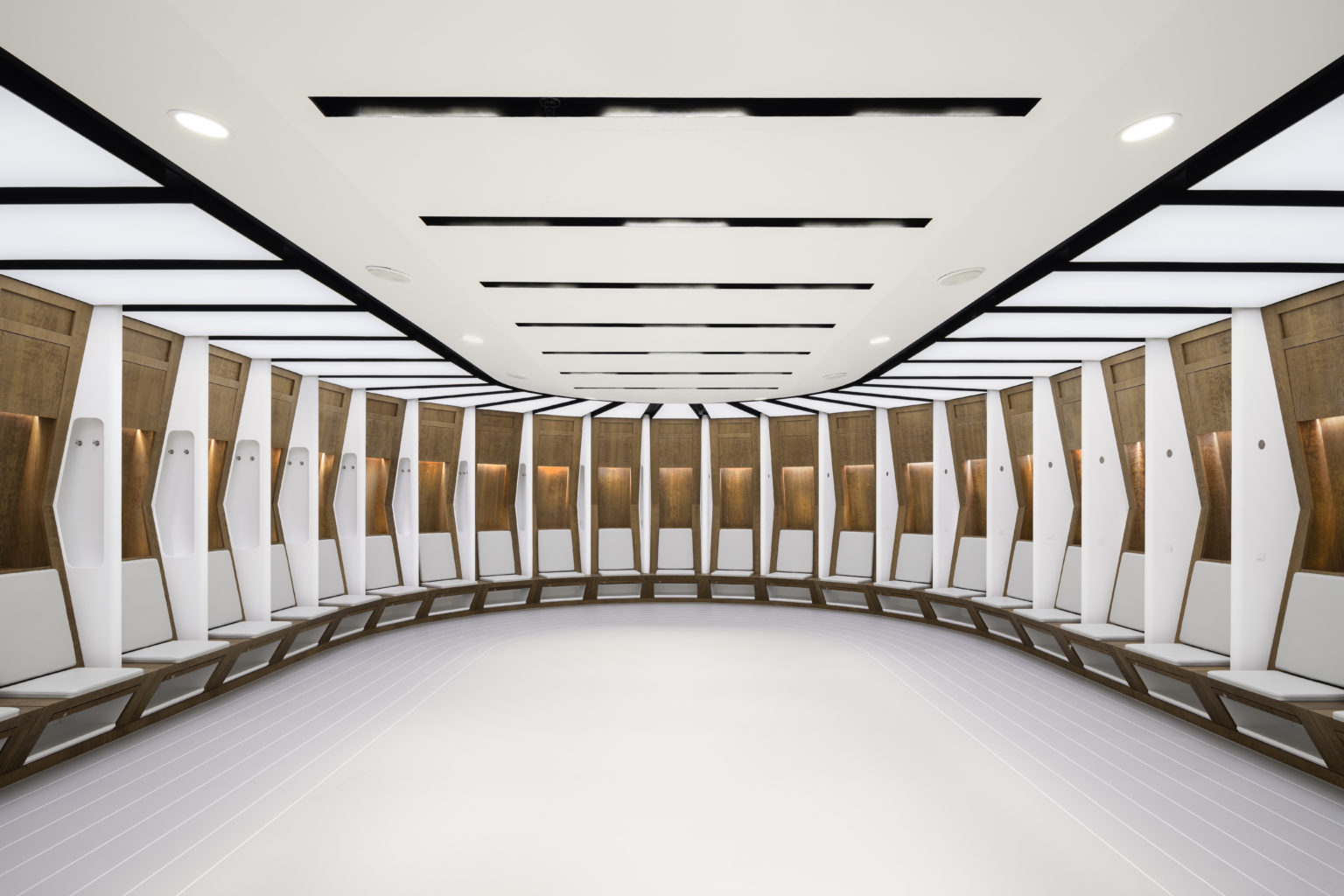 Michael Grubb Studio - Wembley Stadium Changing Facilities, London, UK