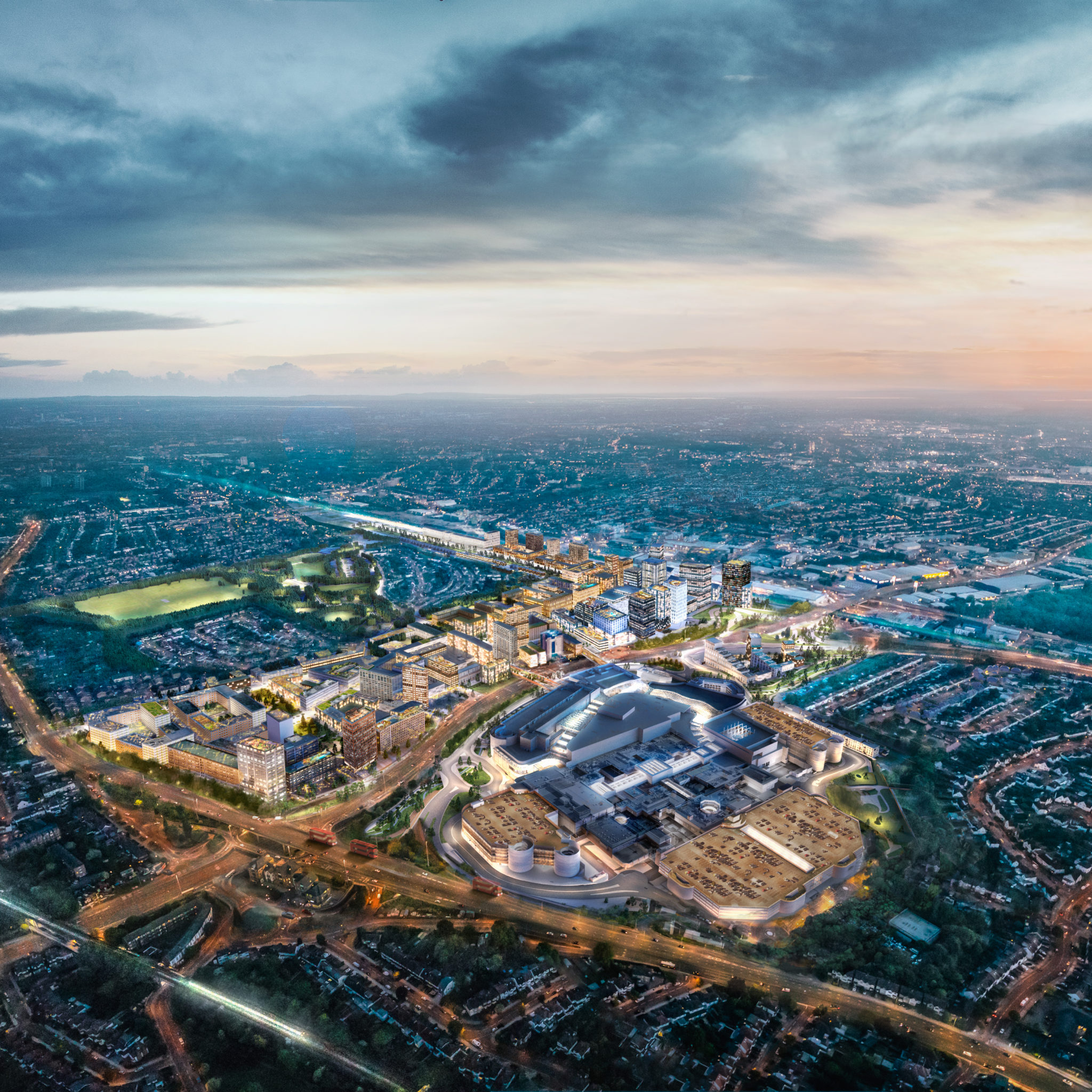 Michael Grubb Studio — Brent Cross Town, London, UK